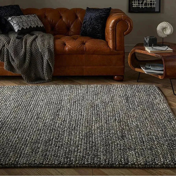 Aspen Ash Modern Wool Rug